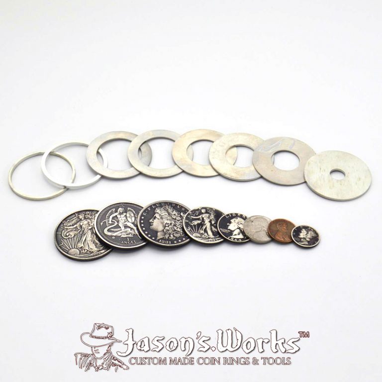 Spacer of your choice for the self centering coin punch – Coin Ring ...