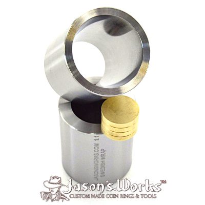 Classic Self Centering Coin Ring Punch Kit and Die Set (requires ...